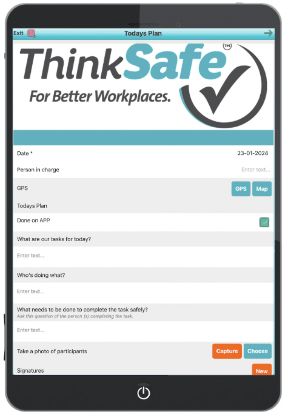ThinkSafe Meetings App | Toolbox & Safety Meeting Records | ThinkSafe